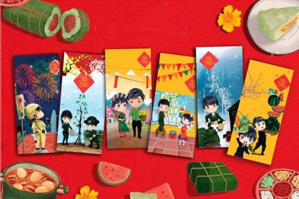 In bao lì xì công an lấy nhanh theo yêu cầu tại Hà Nội